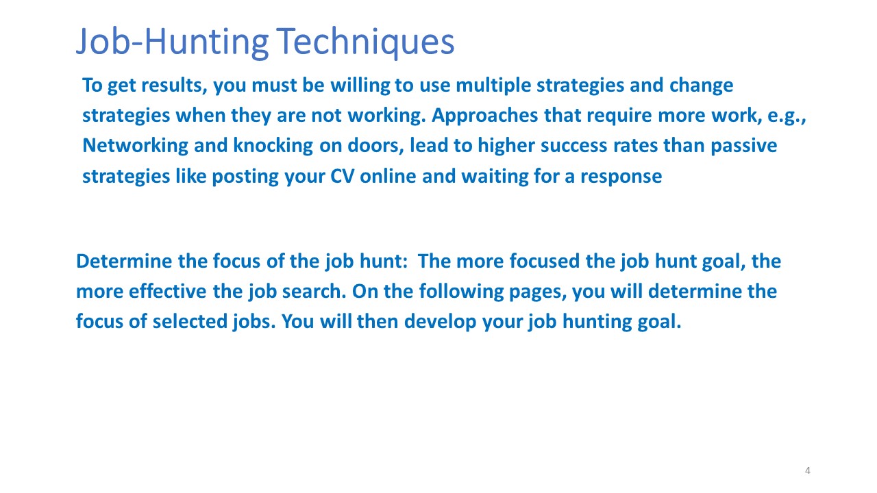 Get Hired Fast Project - Family Concepts Center